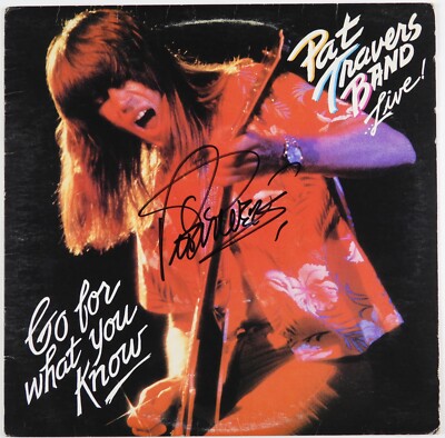 Pat Travers Band JSA Signed Autograph Album Record Go For That You Know ...