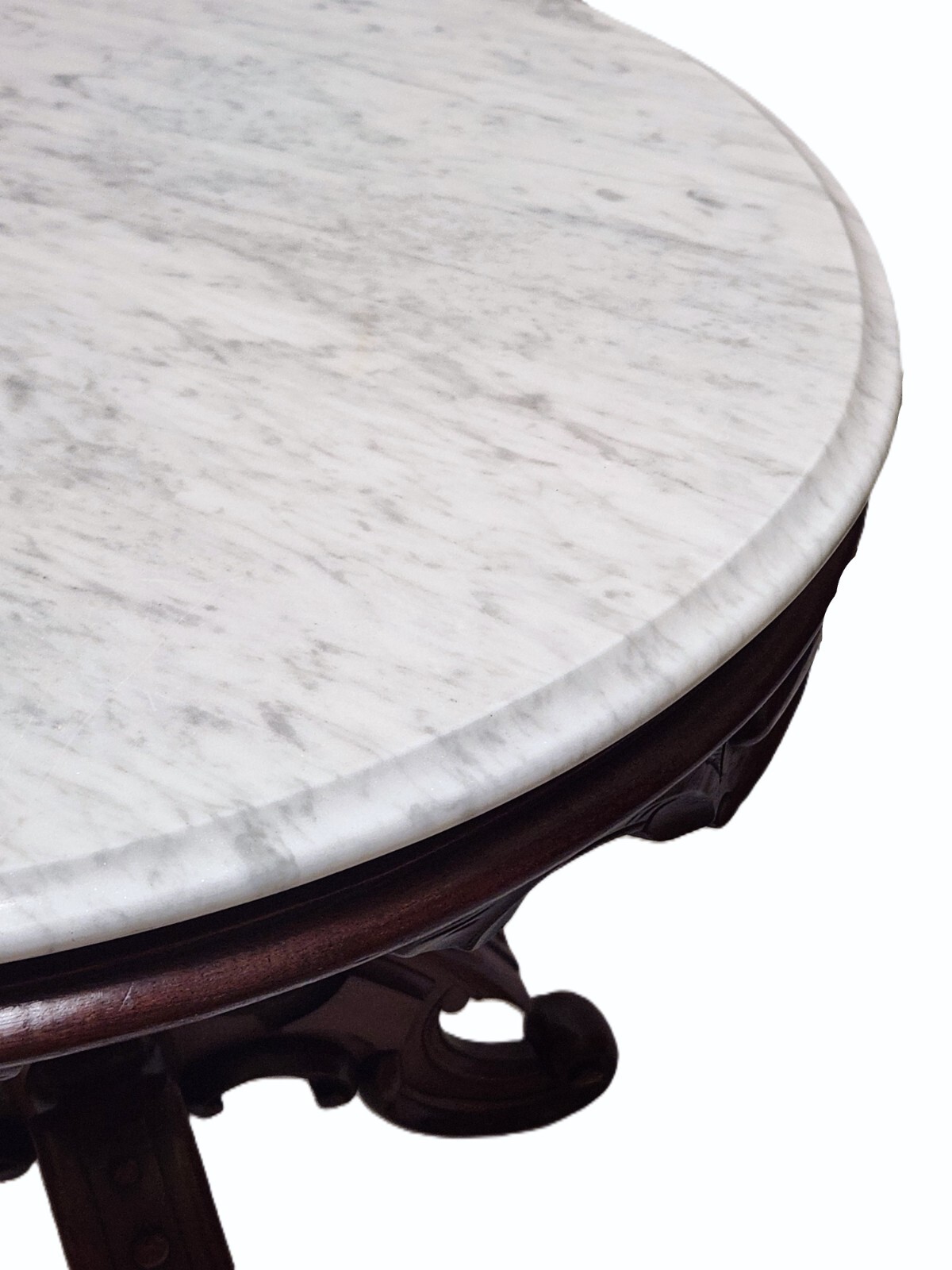 Center Parlor TABLE, Thomas Brooks, Renaissance Victorian, Marble ...