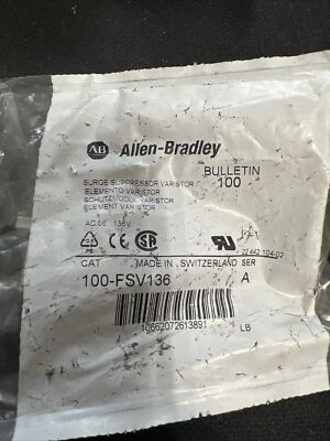 Allen Bradley 100-FSV136 Surge Suppressor Varistor AC56-136V ...
