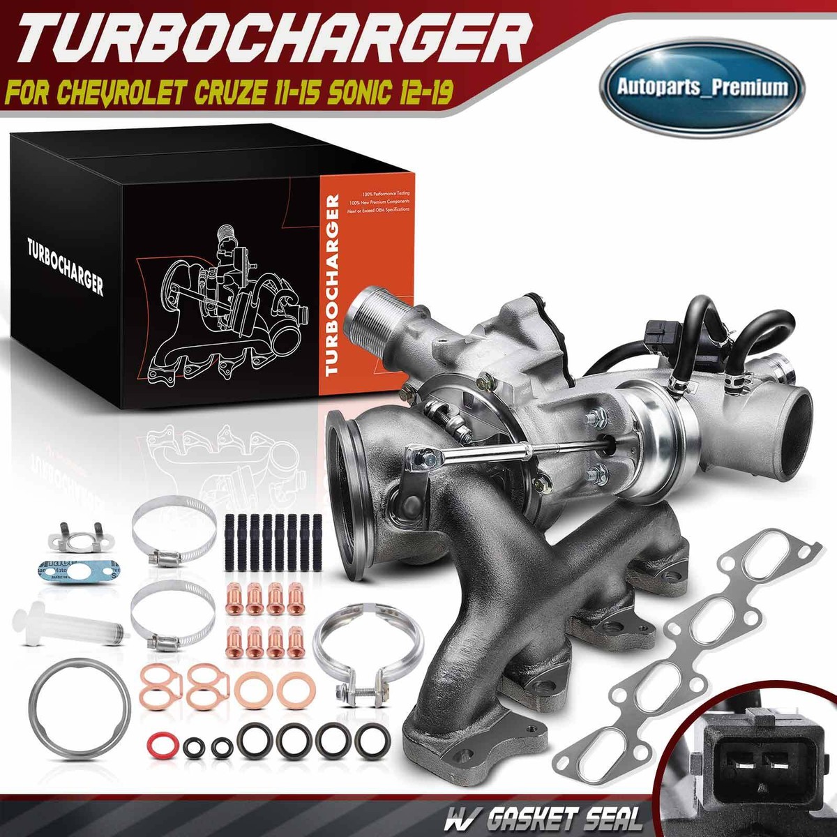 Turbo Charger Chevy Cruze Sonic Trax Buick Encore 1.4T Turbo W ...