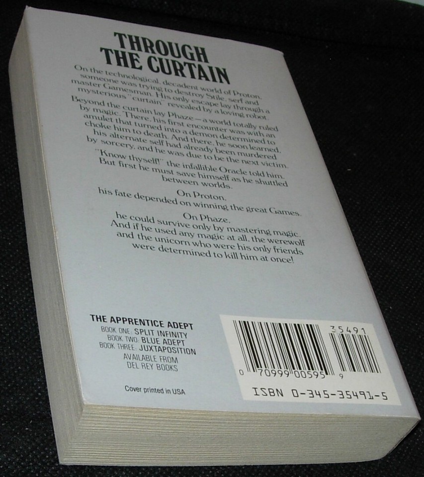 Split Infinity,Piers Anthony,paperback,1991 | eBay