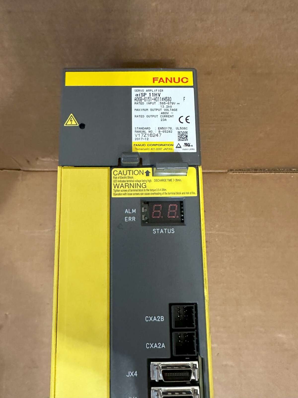 FANUC Spindle Amplifier A06B-6151-H011#H580 | eBay