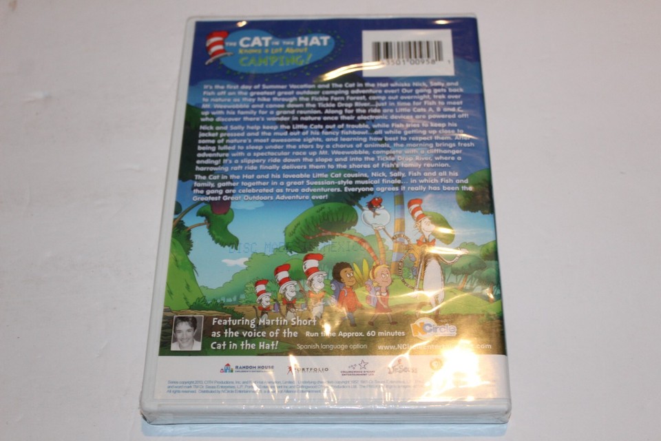 The Cat In The Hat: Knows A Lot About Camping (DVD) NEW SEALED ...