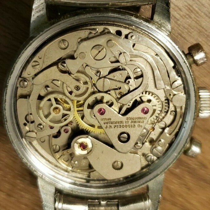 Vintage LeJour Watch -17 Jewel Incabloc - Valjoux 7733 Movement ...