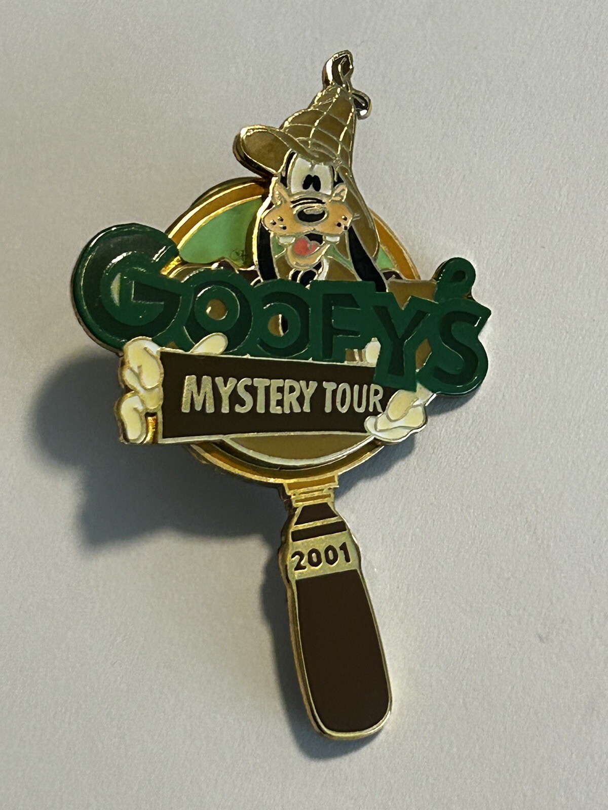 Walt Disney World 2001 Goofy's Mystery Tour Cast Member Exclusive Pin ...