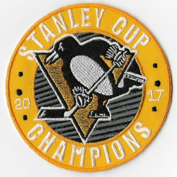 NHL Stanley Cup Champions 2017 Pittsburgh Penguins Iron on Patches ...