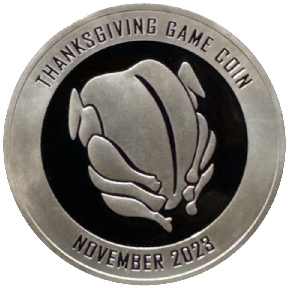 BB-010 Commemorative John Madden Thanksgiving Memorial Game Day Coin ...