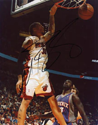 Michael Beasley Autographed / Signed Miami Heat Basketball 8x10 Photo ...