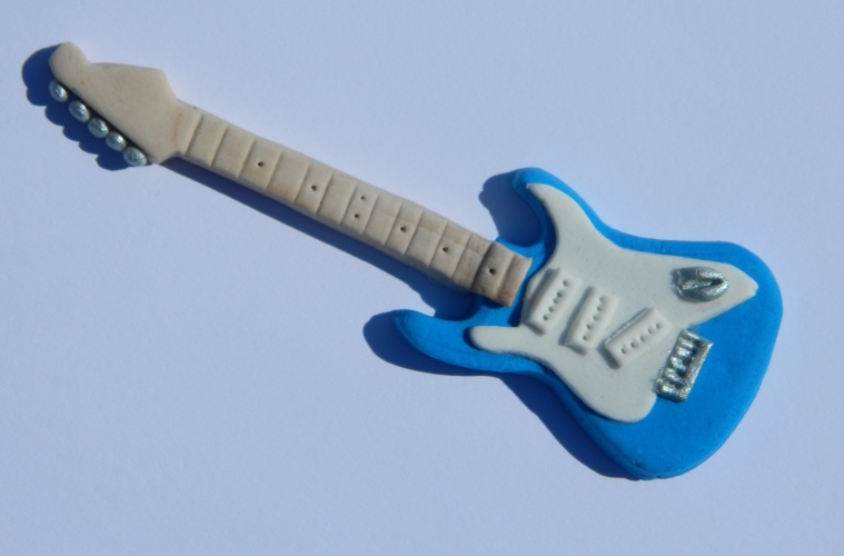 Guitar Edible Cake Topper