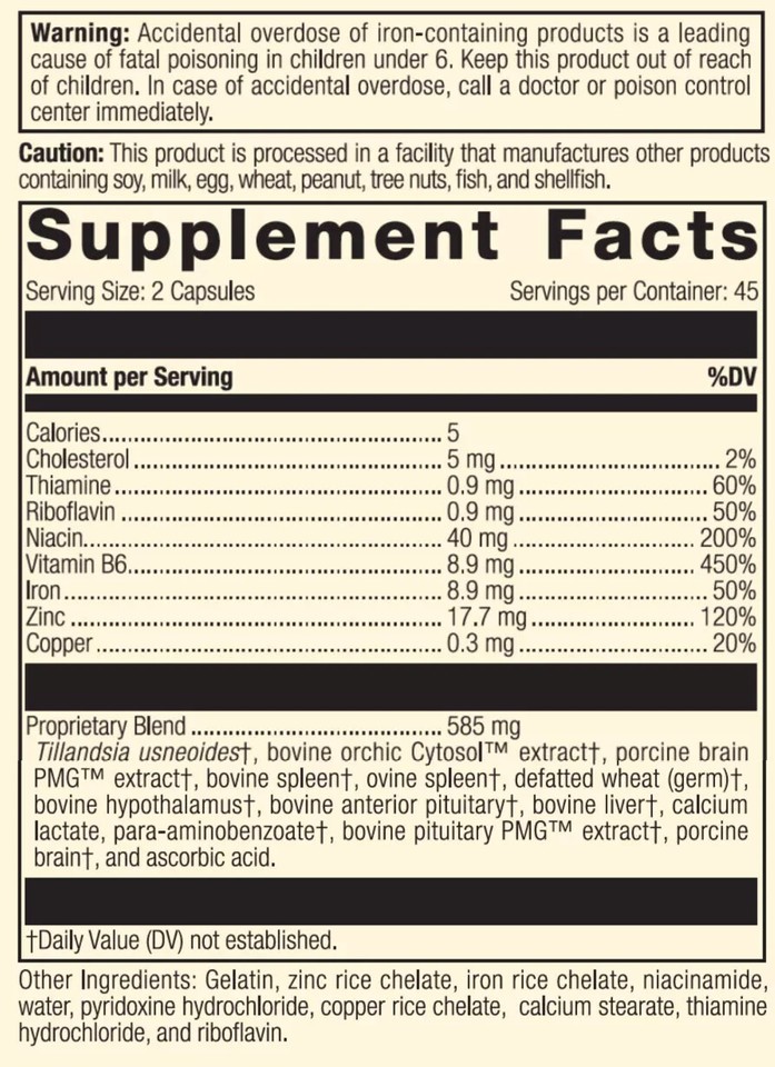 Standard Process - Neuroplex - 90 Capsules | eBay