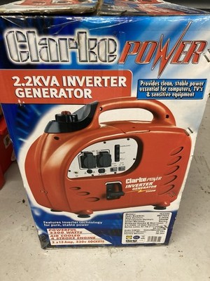 Inverter Generator 2.2kw New Clarke IG2200 | eBay UK