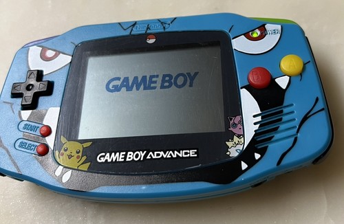 Nintendo Game Boy Advance (GBA) AGB-001 Handheld Console W/ New Pokémon ...