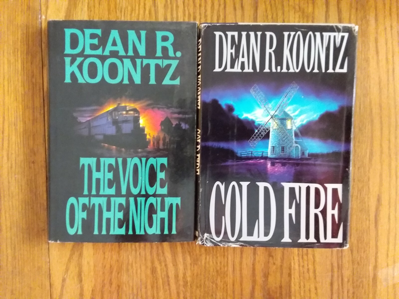 Dean Koontz 5 Hardcover Lot: Demon Seed, Cold Fire, Thriller Suspense ...