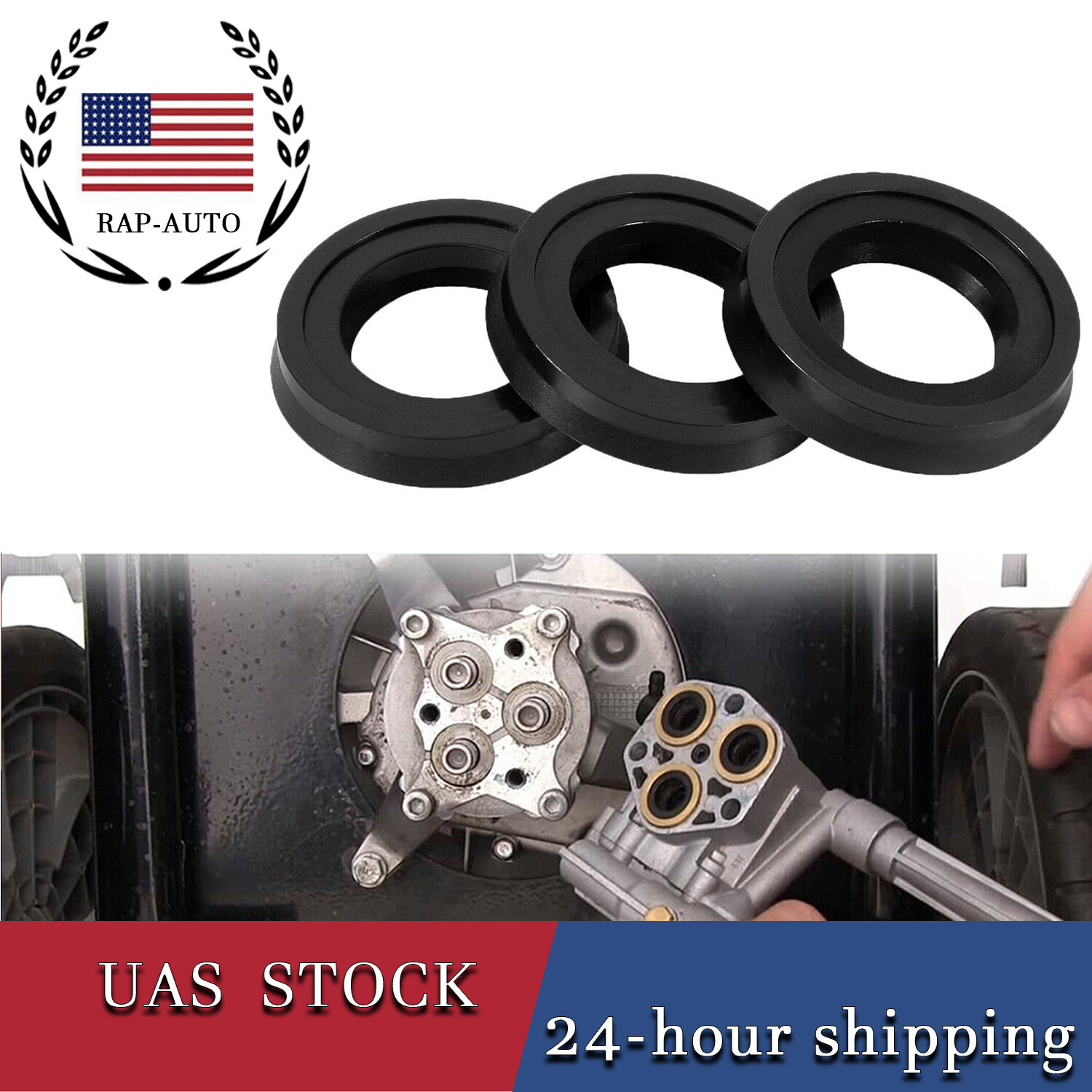 for Annovi Reverberi RMW2G24 Water Seal Repair Kit AR42122 Pressure ...