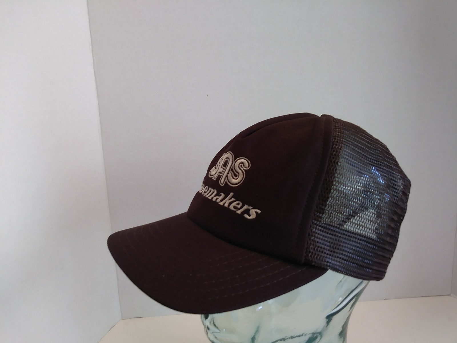 VTG SAS ShoeMakers Trucker Hat SnapBack Cap San Anton… - Gem