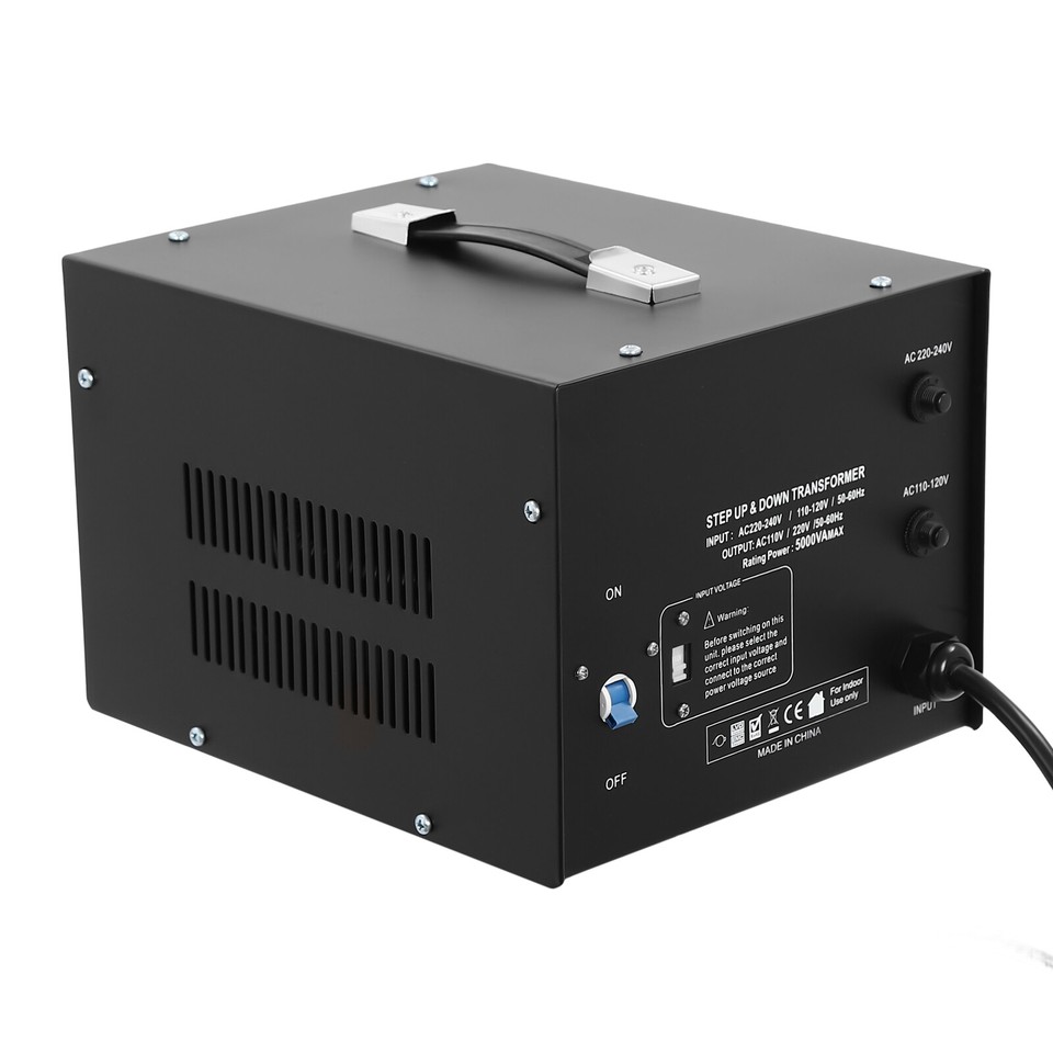 ST-5000 Up to 5000W step up/down voltage transformers 110V-120V/220V ...