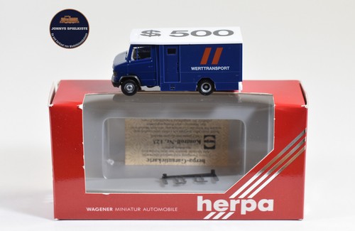 Herpa 1:87 - Mercedes Benz Werttransporter, Panzerwagen - Art. 4085 ...