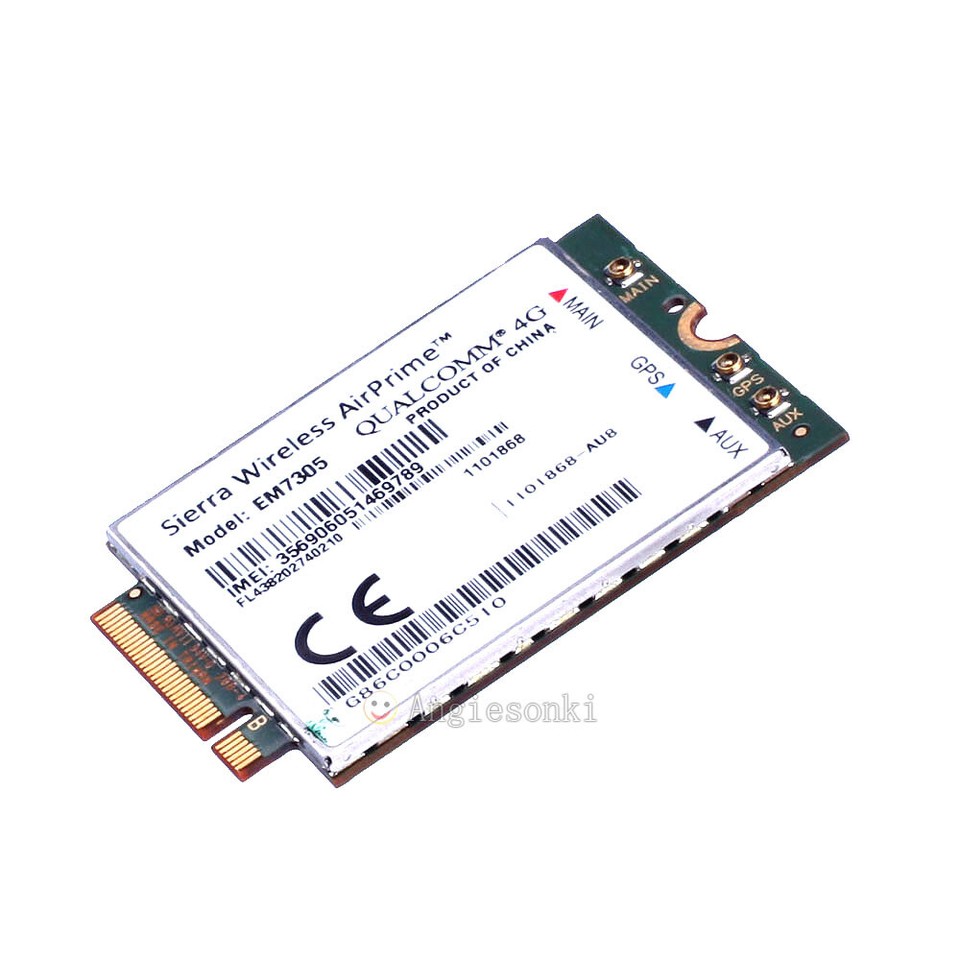 Dell DW5809e K2W44 Sierra Wireless Airprime EM7305 4G Module NGFF LTE ...