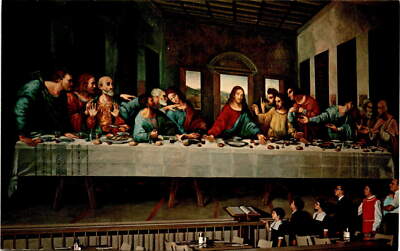 Pete's Cafe, Rocheport, Missouri, Last Supper, painting, Charles Goslin ...