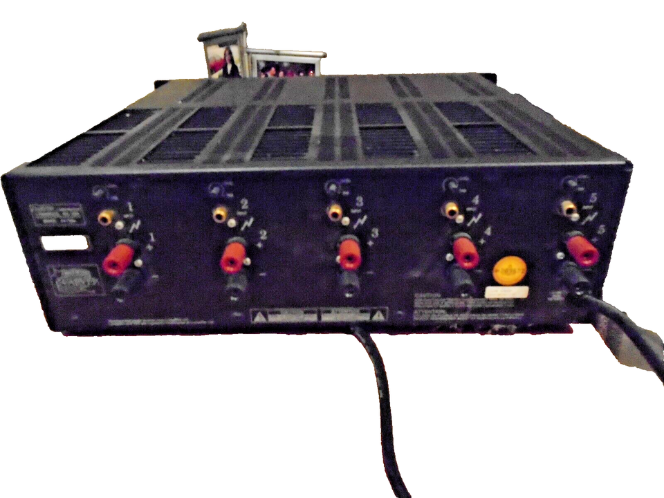 Power Amplifier Carver Premiere THX Five Channel. 125 Watts RMS per ...