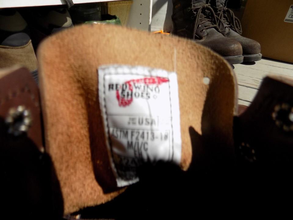 Red Wing 2245 Steel Toe Brown Leather Boots Men’s Size 13 EE | eBay