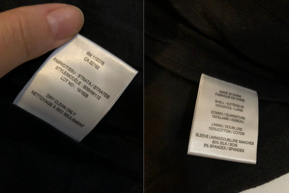 Helmut Lang Size Small S Wool and Leather Strata Moto Jacket in ...