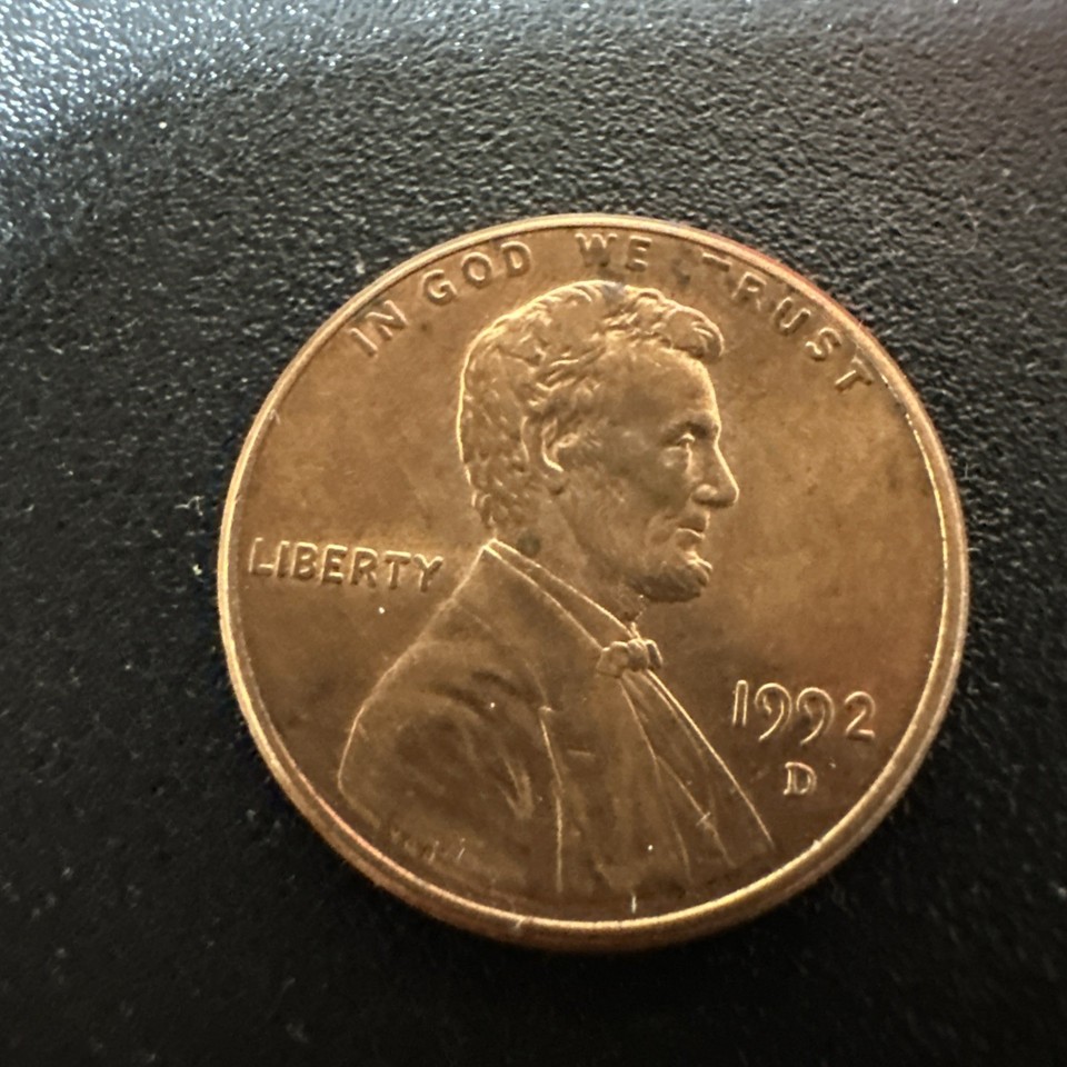 1992 D Close AM Lincoln Cent Circulated Great Strike Ungraded | eBay