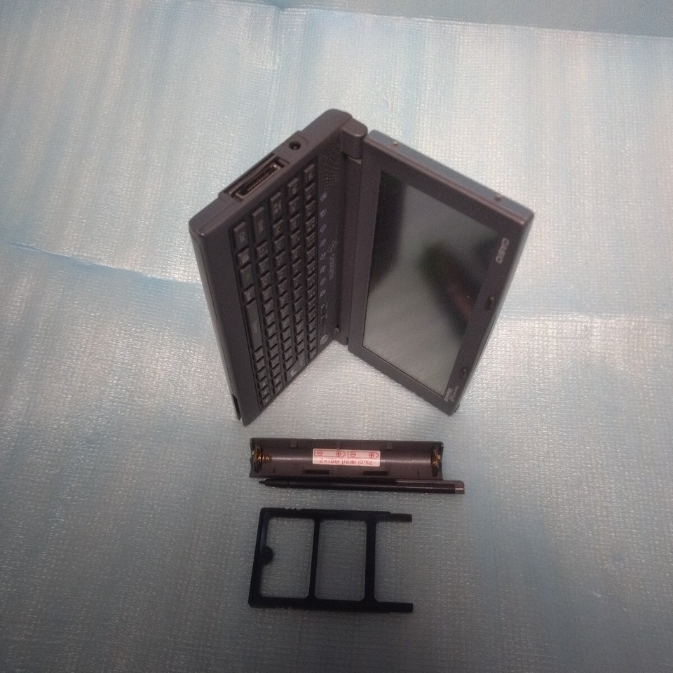 CASIO A-60 CASSIOPEIA Handheld PC Windows CE Touch Panel Vintage Japan for-parts | eBay