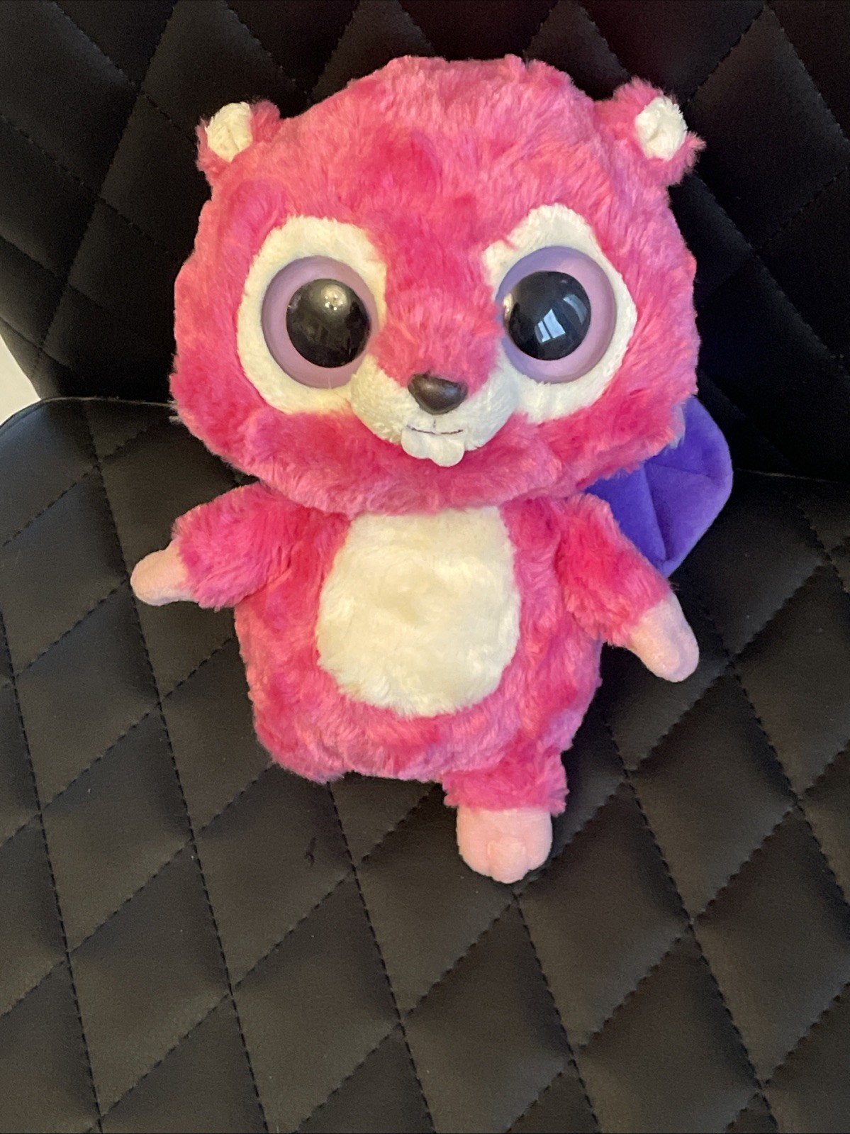 Aurora Yoohoo and Friends Pink Beaver Plush Toy 11-inch Soft and Cuddly ...