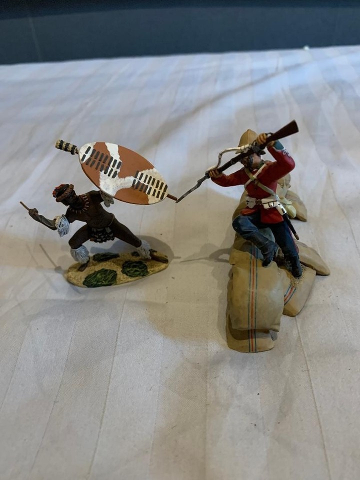 W BRITAINS NO 20028 ' ZULU WARS, OVERWHELMING ODDS ' | eBay UK
