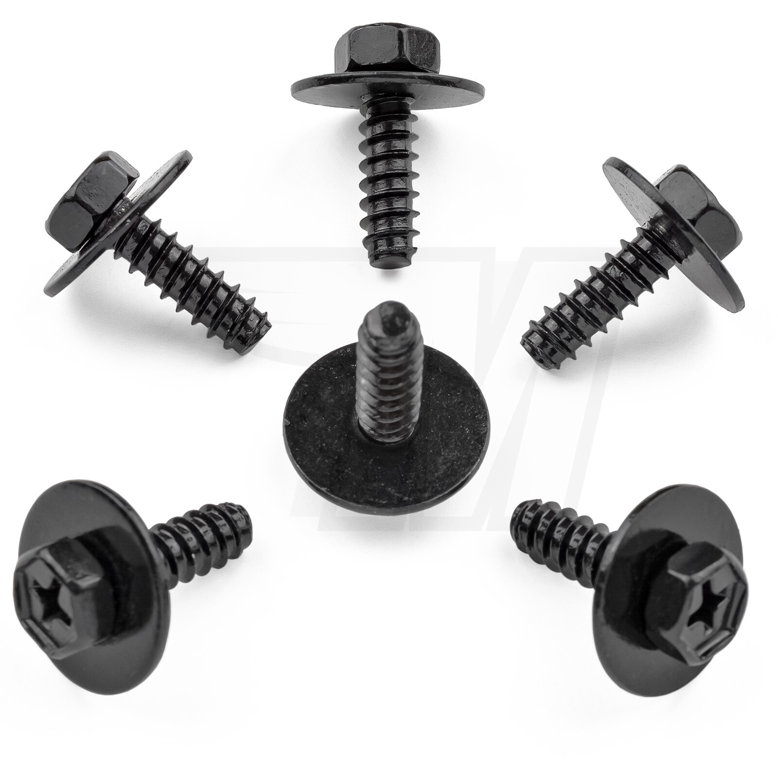 15x Bumper Mud Flap Fixture Screw M4, 5 for Mazda 9CF600516B | eBay