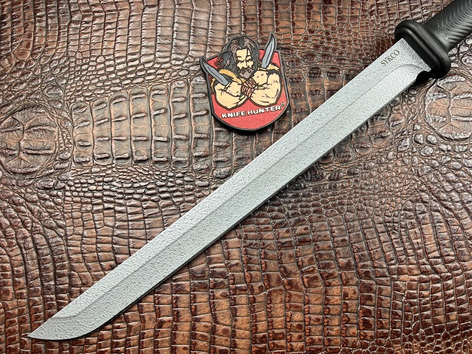 Scrap Yard Knife Co TNT-15 Black Coated Blade w/CBTs Busse Kin Combat ...