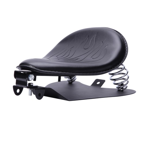 Motorcycle 3" Spring Solo Bobber Seat + Base Custom For Coleman CT200U ...