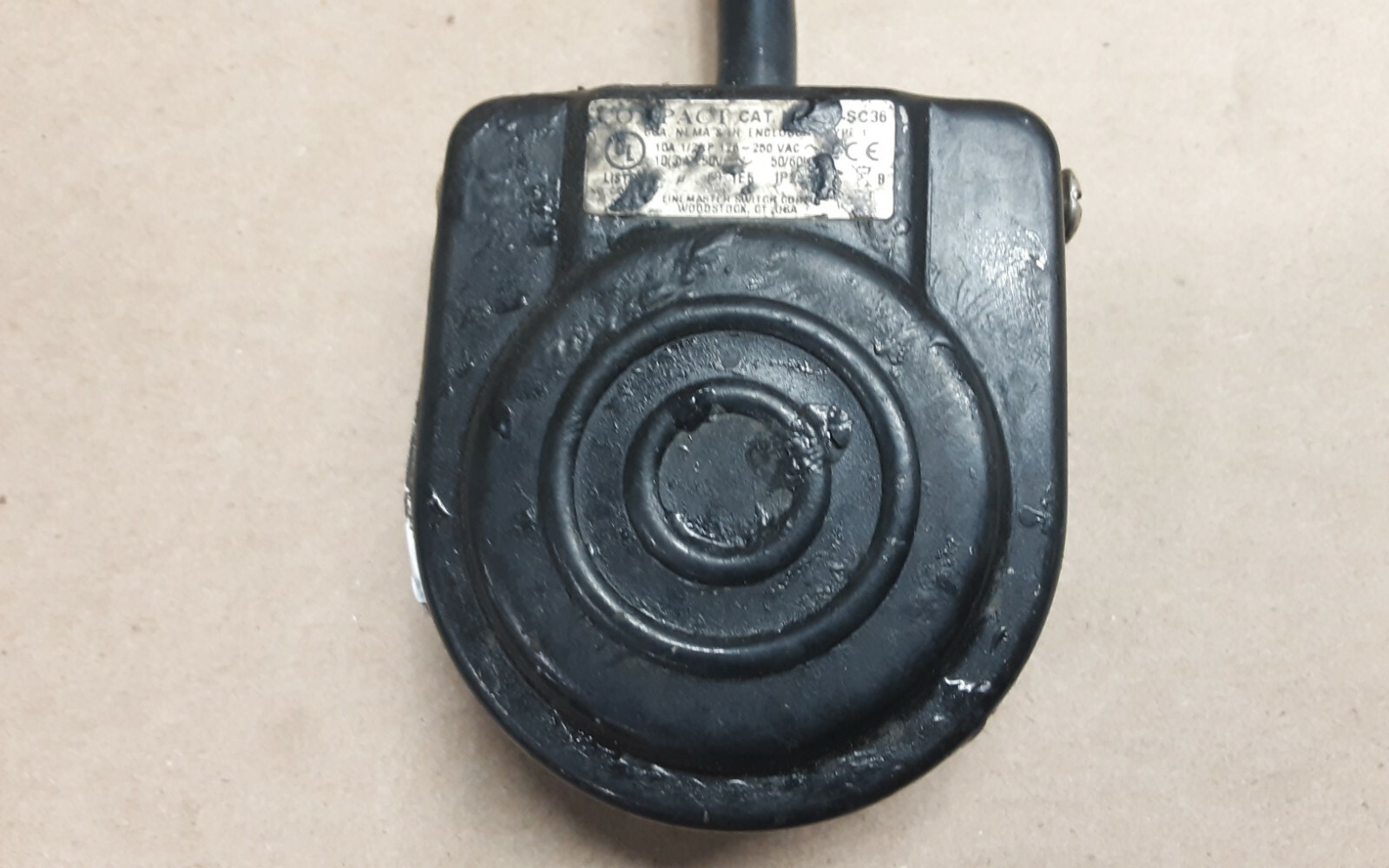 491-SC36MP Compact hand Foot Switch Electrical pedal #11G53 | eBay