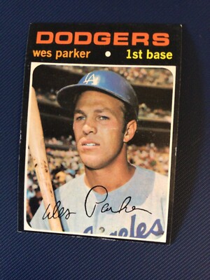 1971 Topps Wes Parker Card READ! | eBay