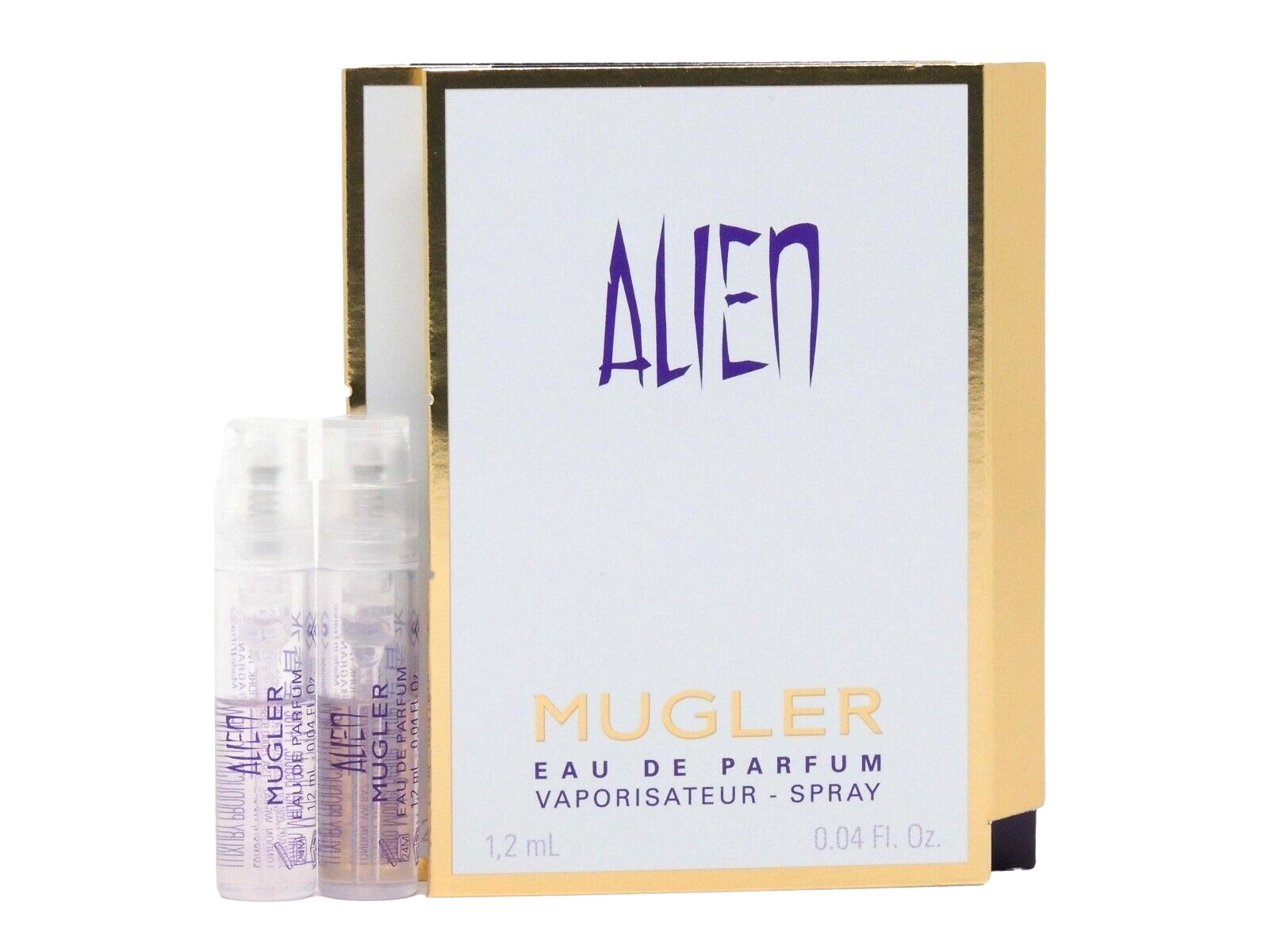 THIERRY MUGLER ALIEN EDP 1.2ml .04fl oz x 2 PERFUME SPRAY SAMPLES | eBay