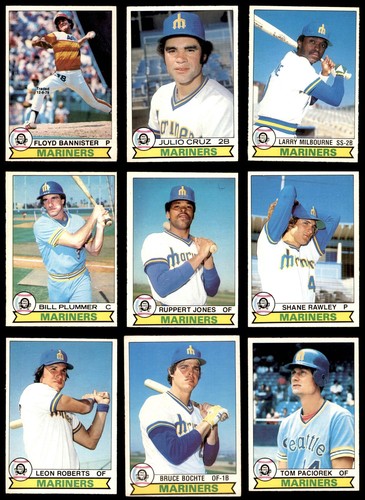 1979 O-Pee-Chee Seattle Mariners Team Set 4.5 - VG/EX+ 6002676 | eBay