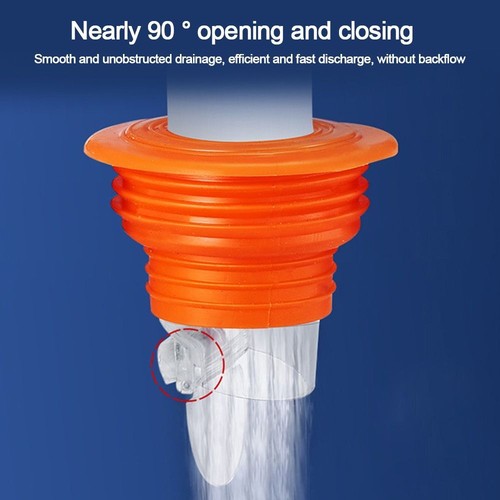 Seal One Way Valve Sewer Drain Cover Water Pipe Plug Floor Drain Anti ...