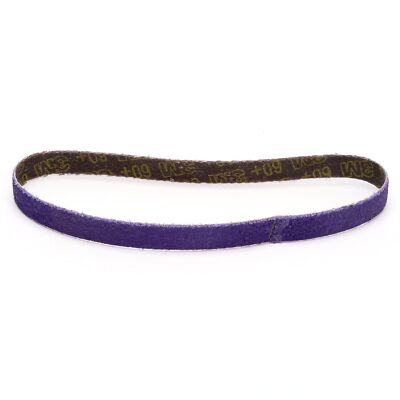 3M Cubitron II 786F File Belt, 33439, 60+, 10 mm x 330 mm (3/8 in (Case ...