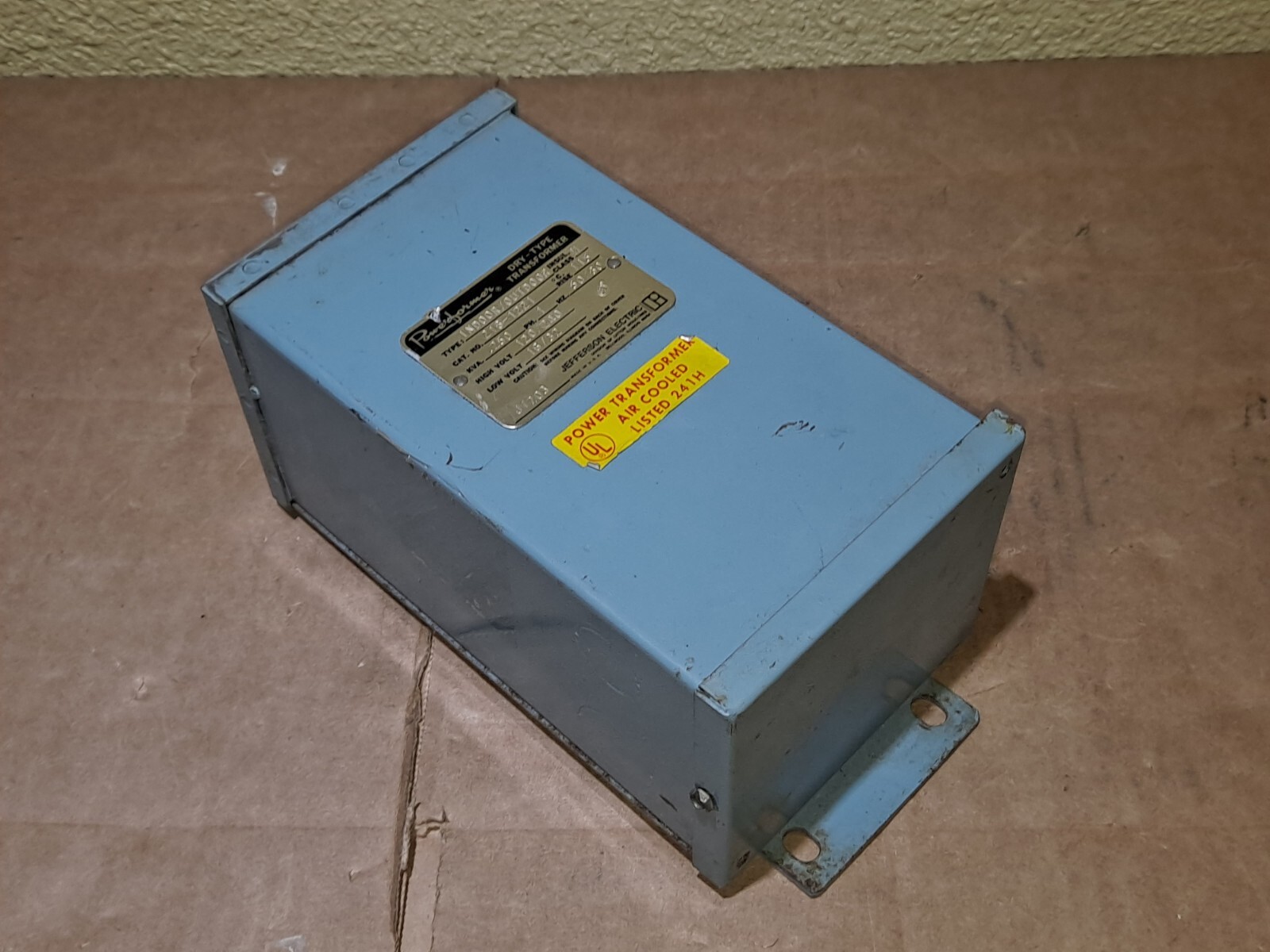 Powerformer 216-1221 Dry Type Transformer INDOOR / OUTDOOR Fast ...