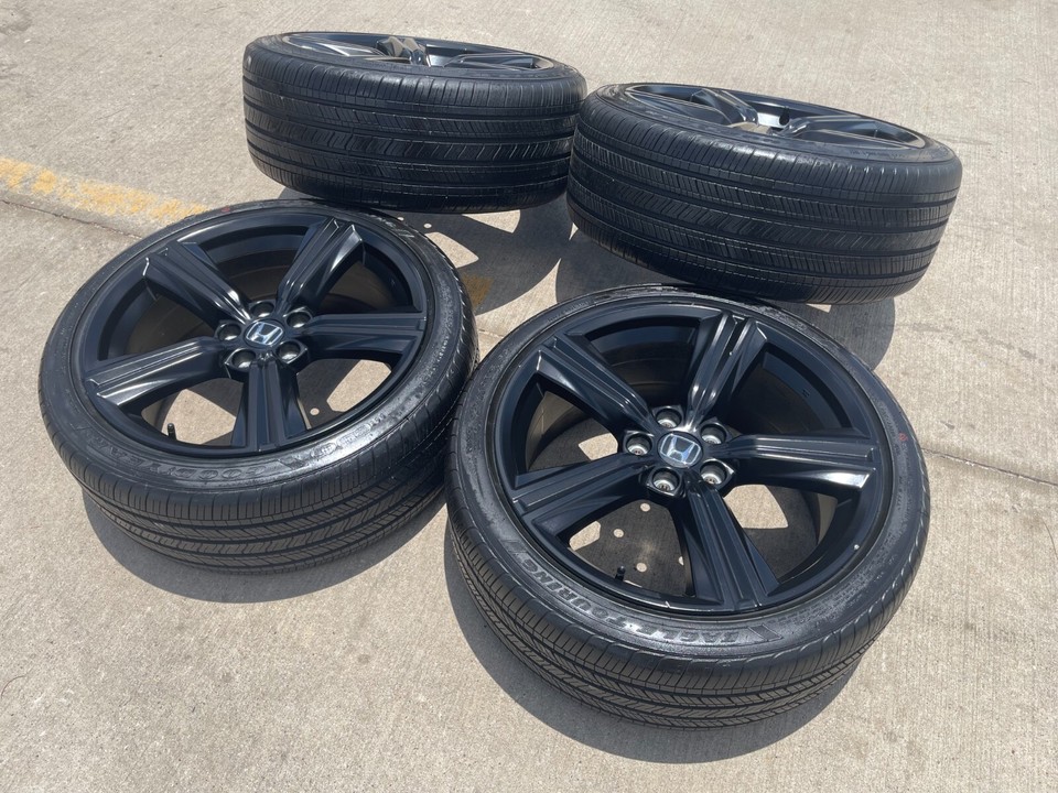 19" Honda Accord OEM Black Sport wheels rims 60307 190340 Civic 2023 ...