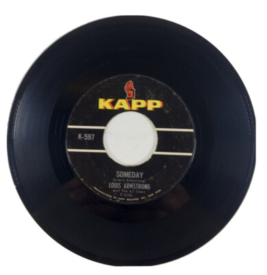 Louis Armstrong I Still Get Jealous / Someday Kapp Records 1964 Vinyl ...
