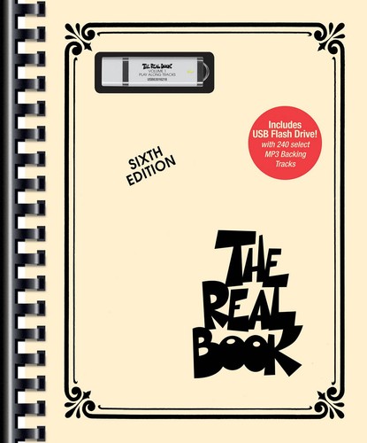 The Real Book Volume 1 6th Edition C Piano Guitar Chords USB 240 ...