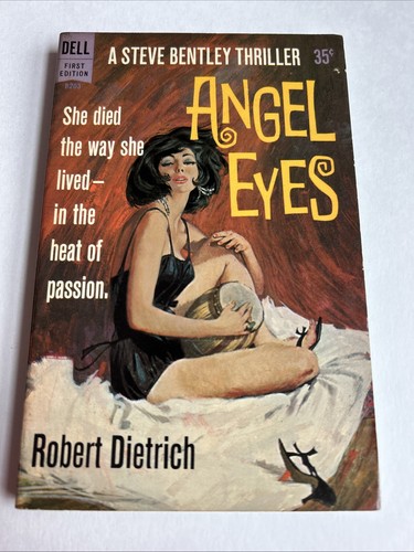 Angel Eyes Robert Dietrich vintage crime sleaze GGA paperback Dell McGinnis | eBay