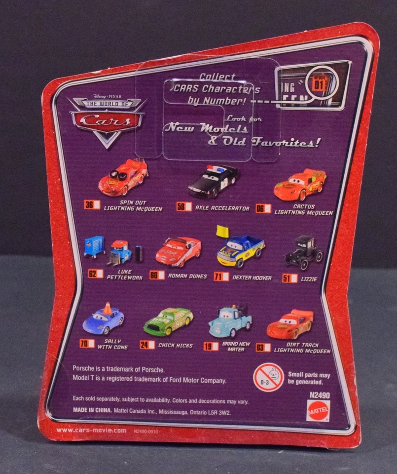 Sally with Cone #78 Disney Pixar The World of Cars New | eBay