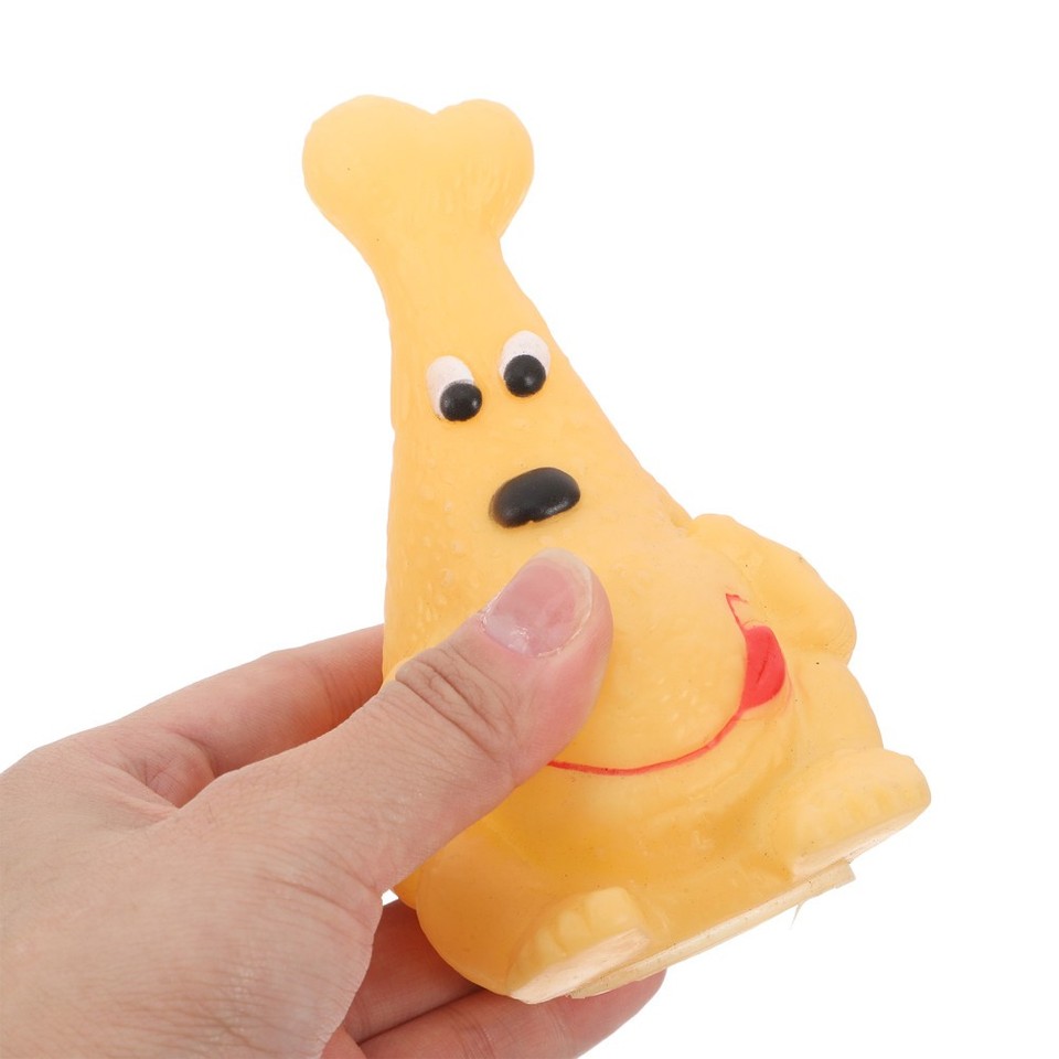 Moving Dog Toy Tough Toys for Aggressive Chewers Bouncing Squeaky ...