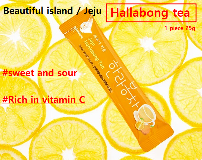 Hallabong tea from Jeju Island 25g x 15packs/ liquid stick/ Hallabong ...
