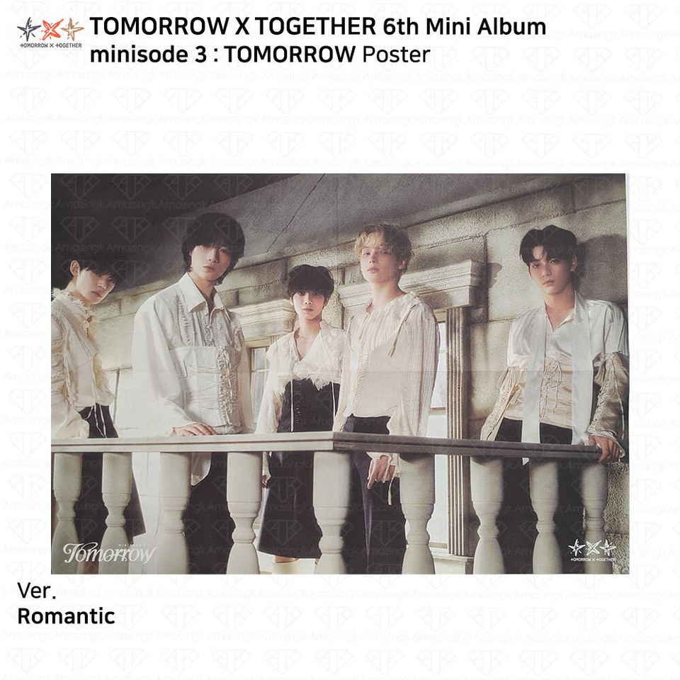 TXT Tomorrow X Together minisode 3: TOMORROW Photocard Postcard Poster ...