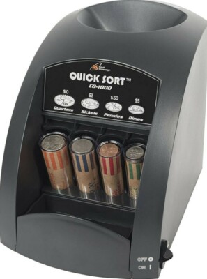 Coin & Change Sorting - Motorized Coin Sorter