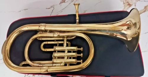 Alto Horn Jazz & Brass Band Musical Instrument Brass Polish Eb Pitch ...